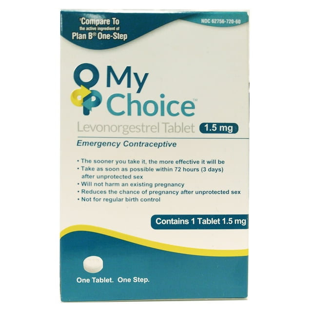 My Choice Emergency Contraceptive Tablet - Walmart.com
