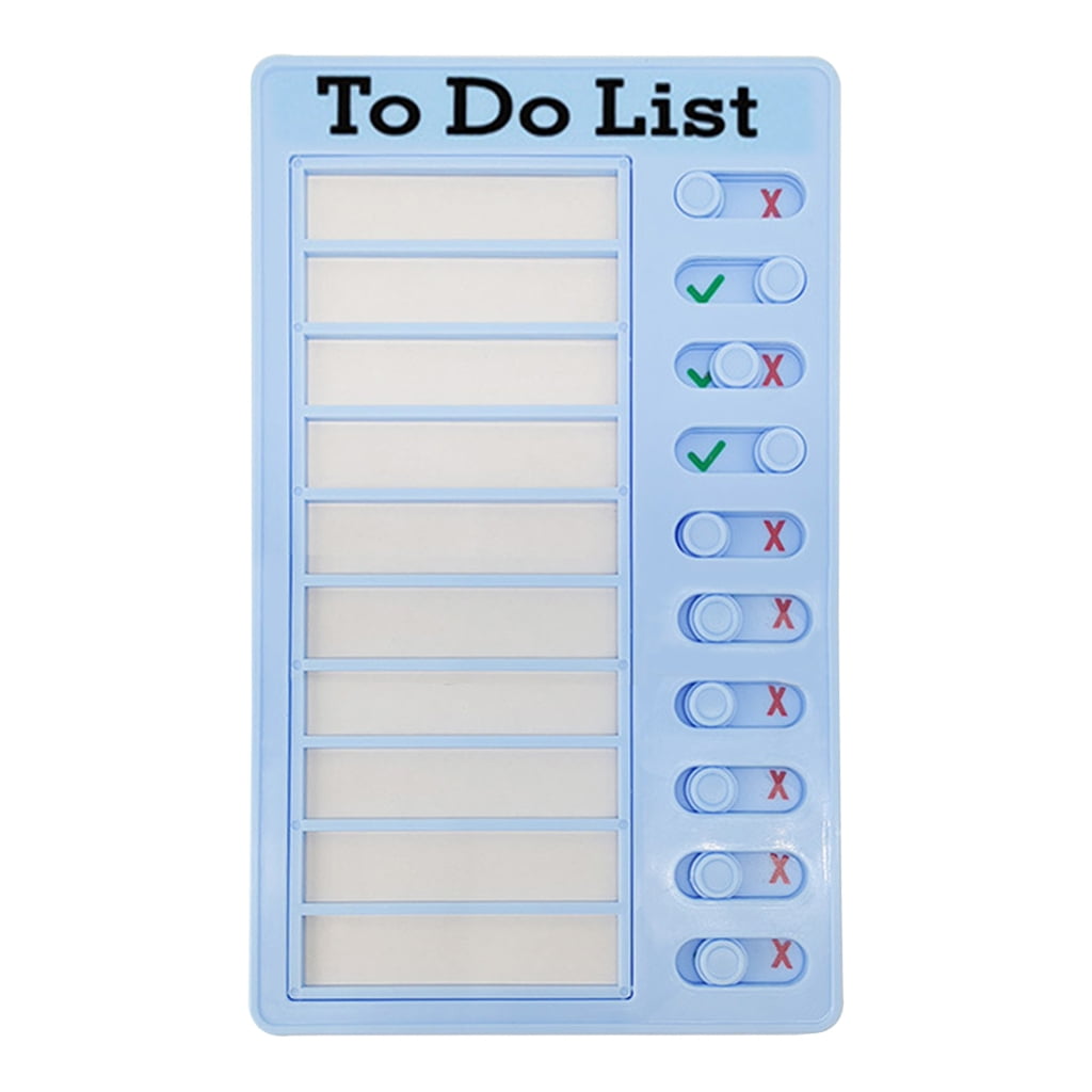 My Chores Checklist Board Detachable Checklist Board for Student Adult ...