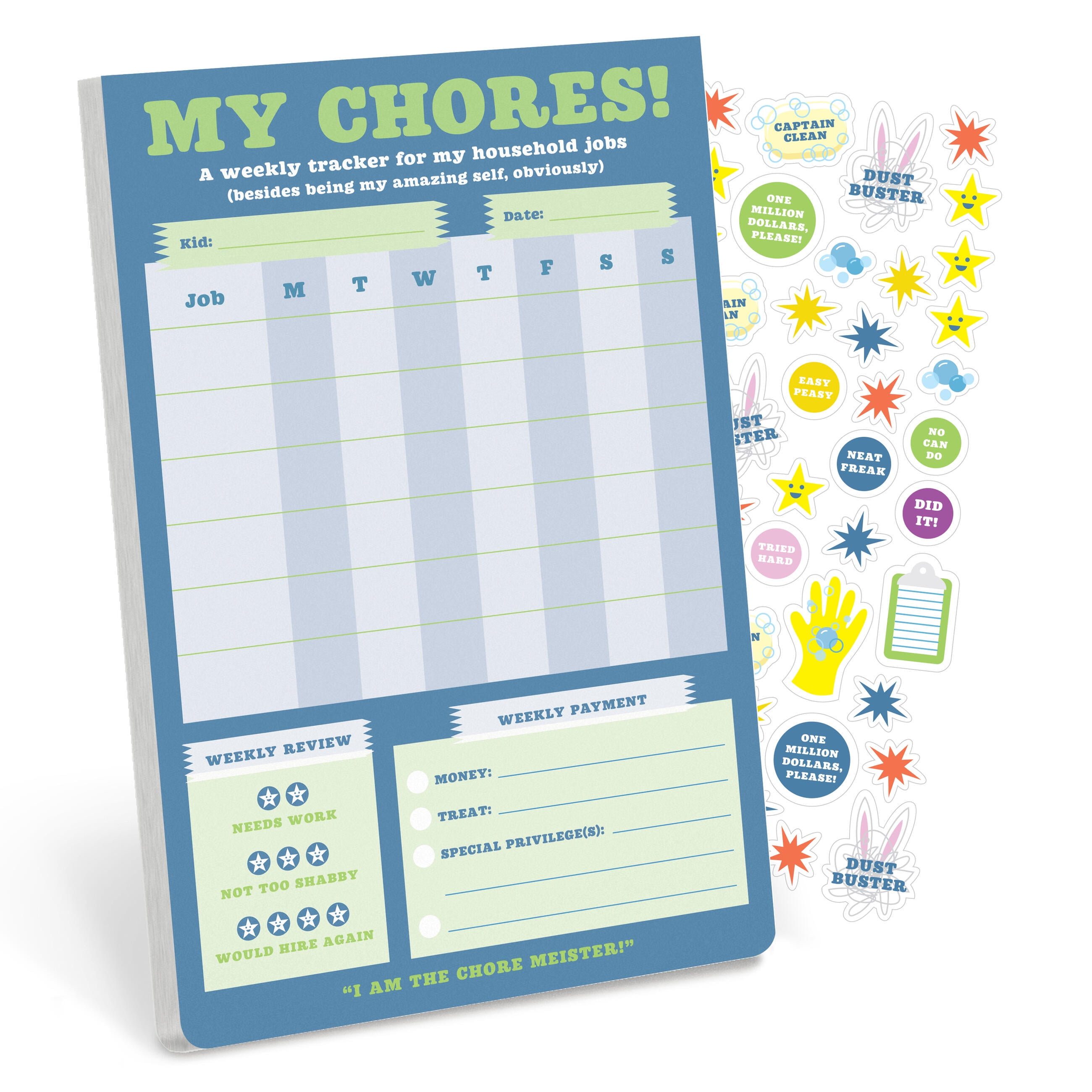 Knock Knock Kids Chore Chart Can-Do Pads - Walmart.com