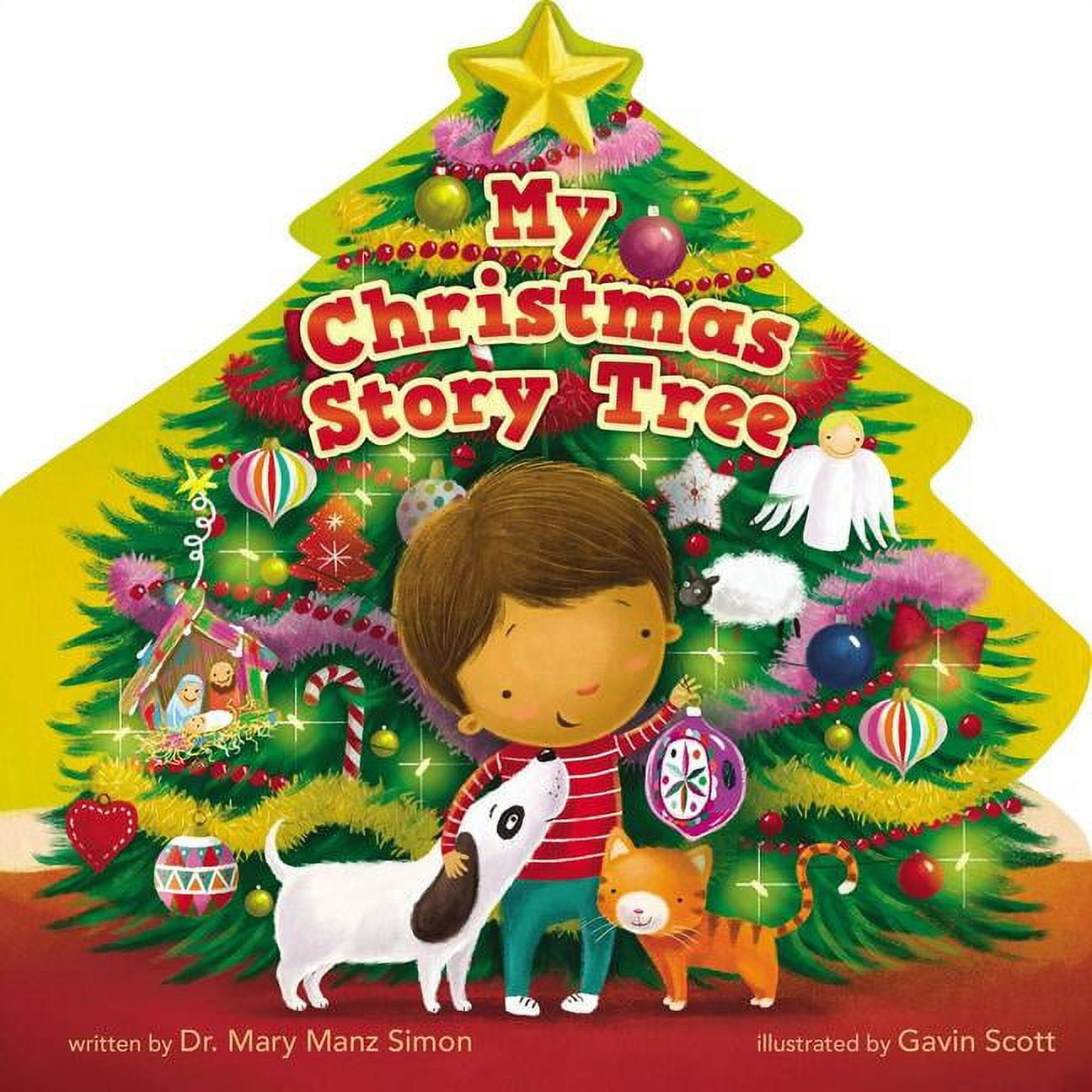 My Christmas Story Tree (Board Book) - Walmart.com