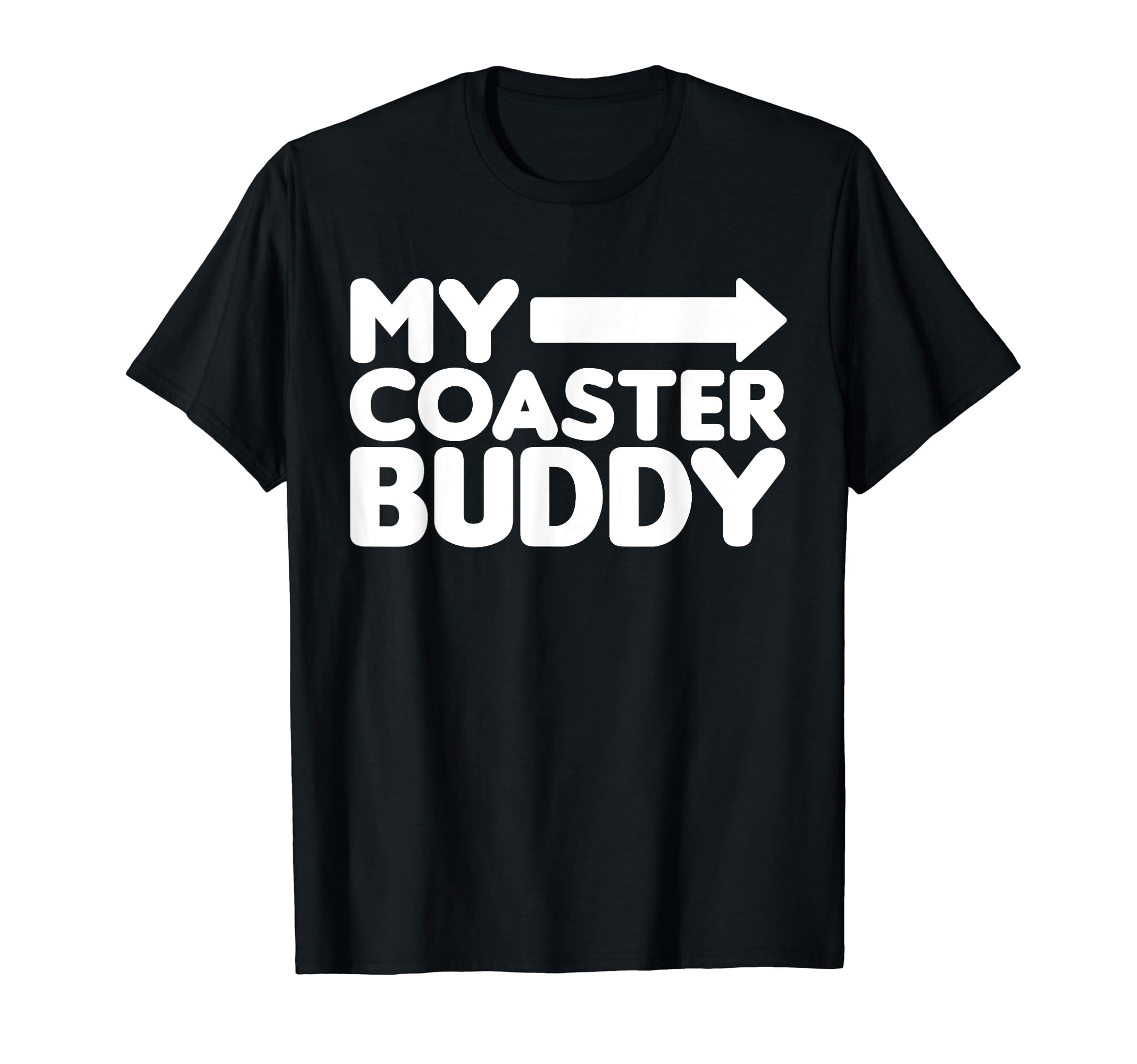 My Coaster Buddy Set 1/2 pointing right, Roller Coaster T-Shirt ...