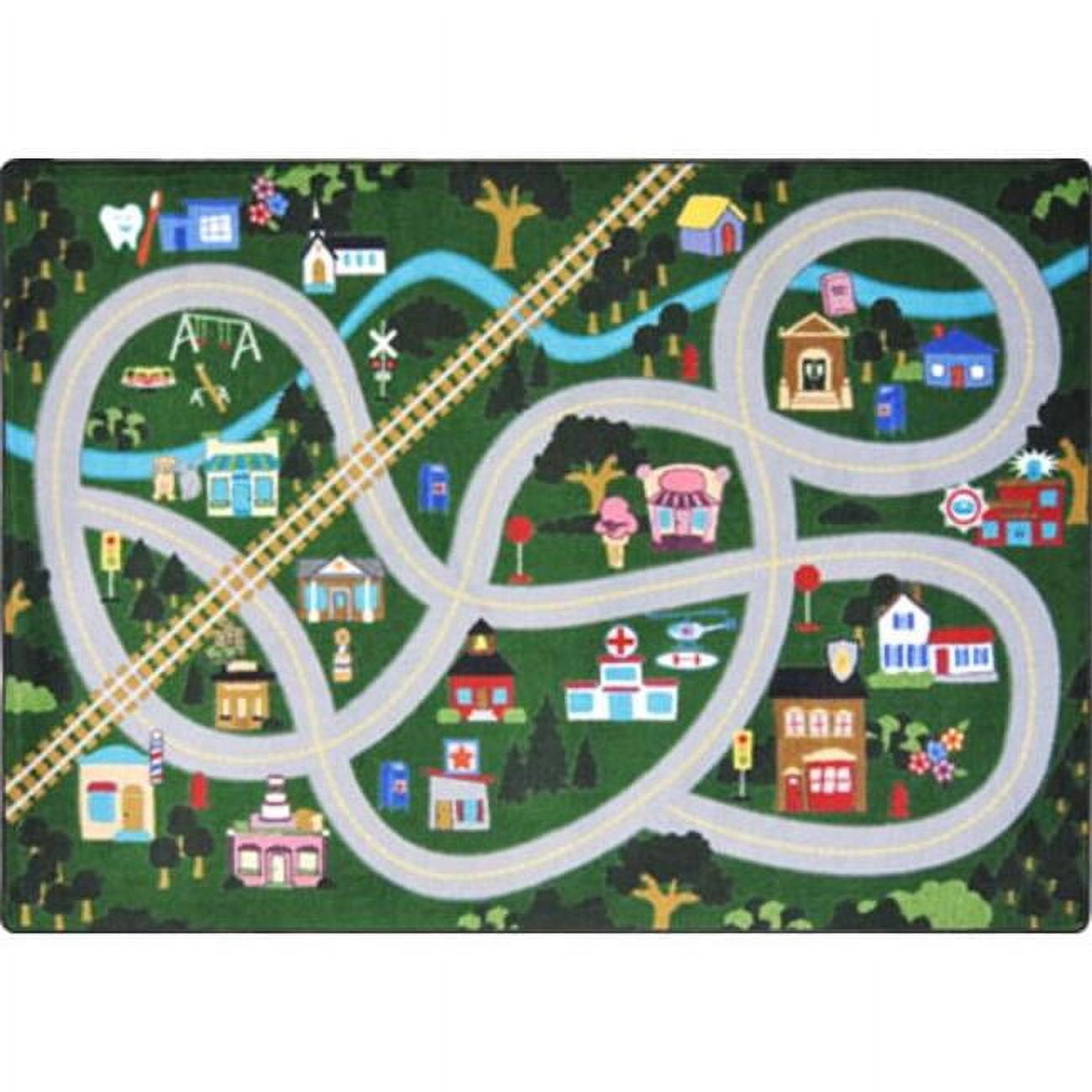 My Community Helpers Educational Rug - WearOn Nylon Machine Tufted Cut ...