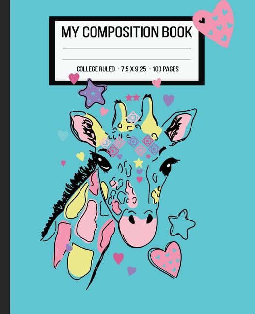 My Composition Book : COLLEGE RULED LINES 7.50 x 9.25 100 PAGES ...