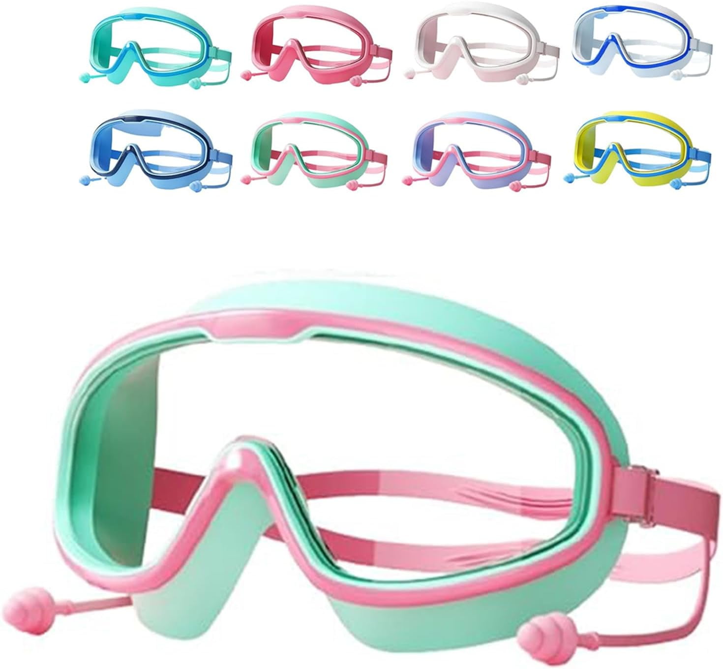 My Cool Summer Clip on Goggles, HD Waterproof and Anti-Fog Swimming ...