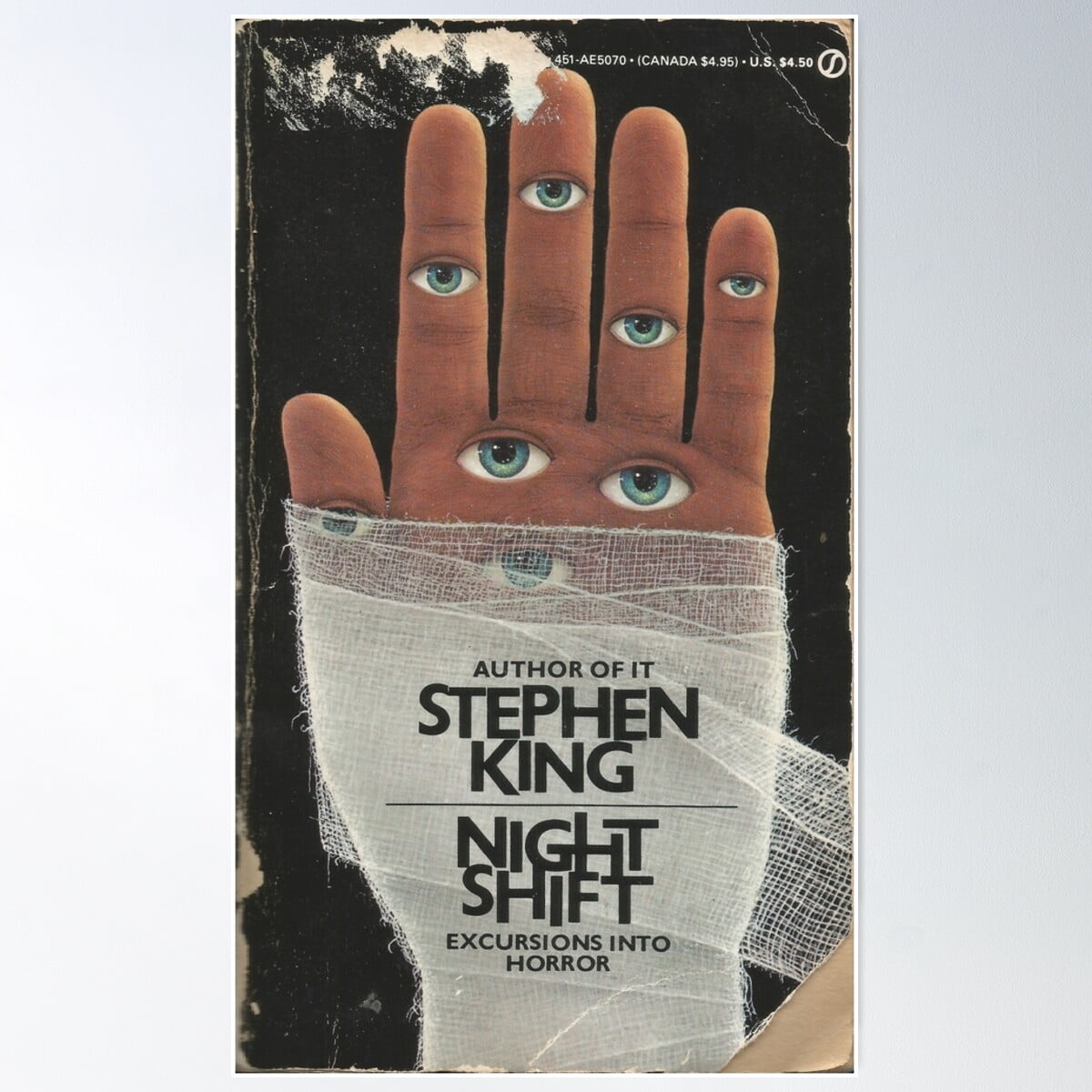 My Copy Of Night Shift Poster Wall Art, Modern Wall Decor For Living Room Bedroom, 8x12 UNFRAMED ...