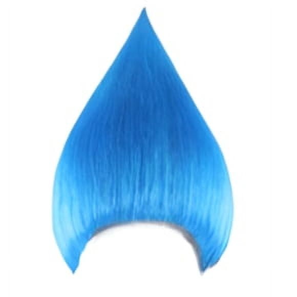 My Costume Wigs Blue Troll Wig One Size Fits All Unisex Dress Up ...