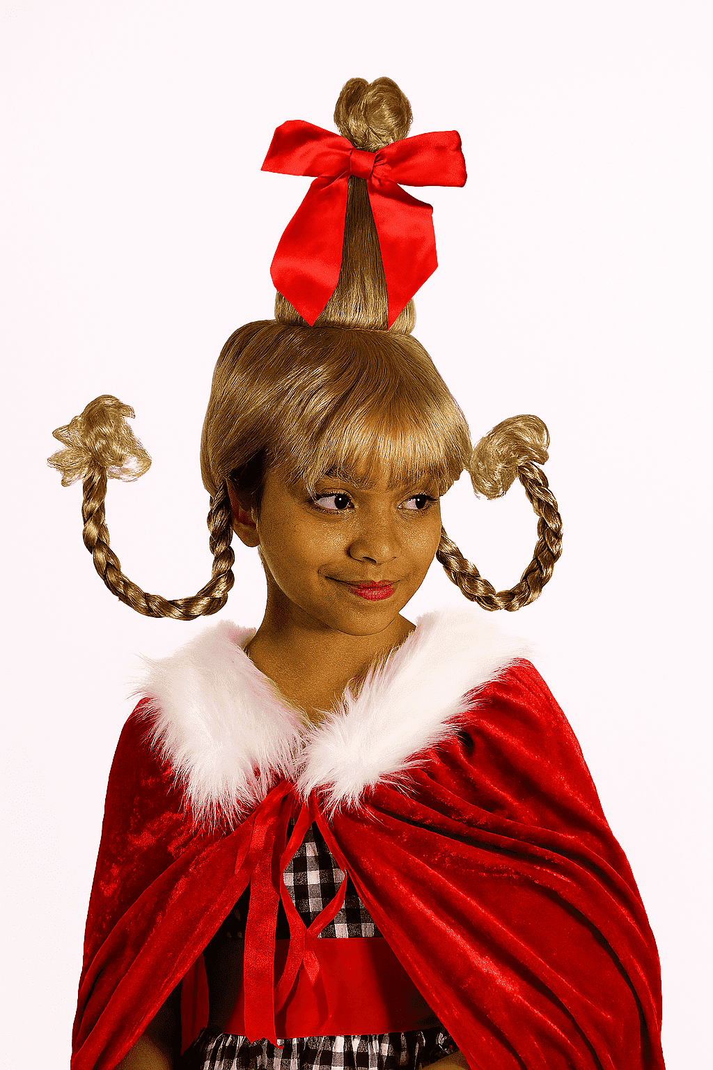 My Costume Wigs Cindy Lou Who Wig for Adults, Grinch Christmas, One ...