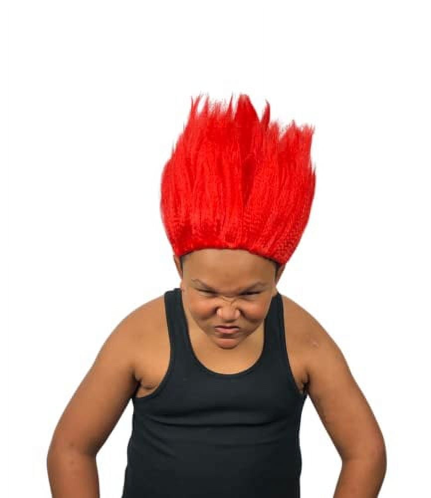 My Costume Wigs Inside Out Anger Red Costume Cosplay Wig with ...