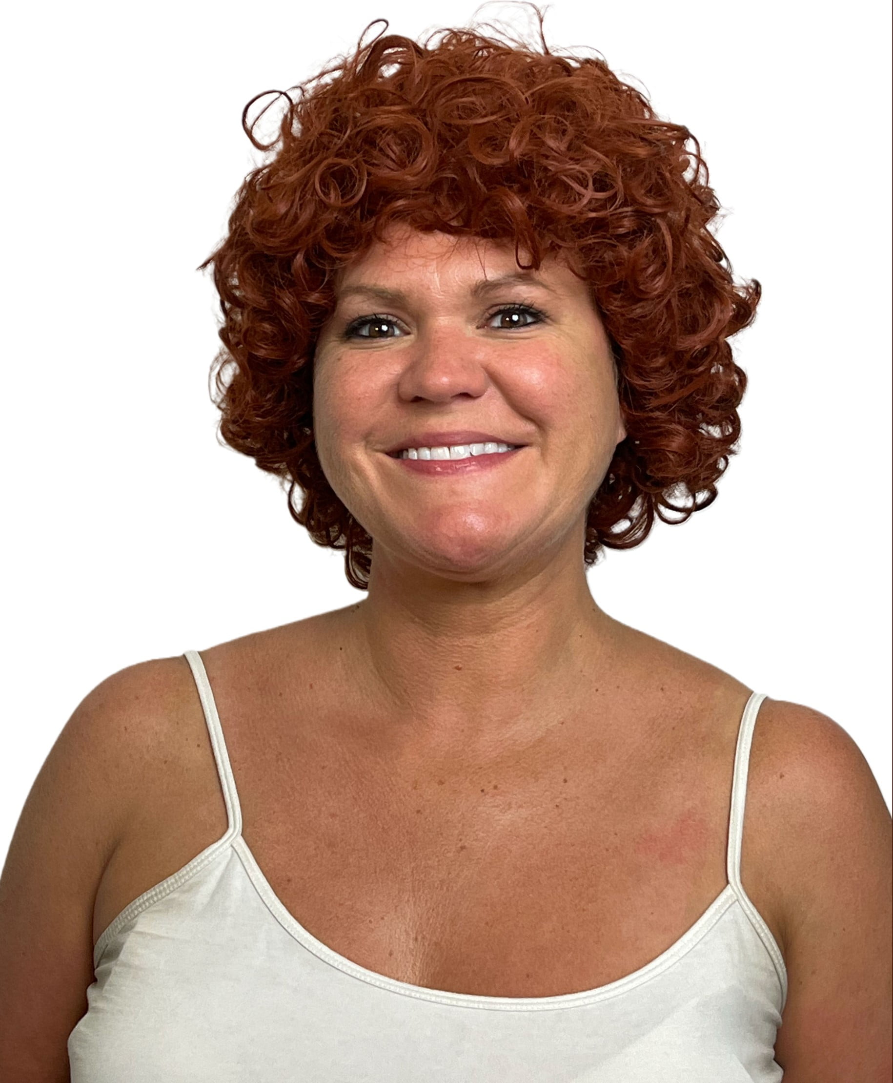 My Costume Wigs Orphan Annie Red Halloween Dress Up Cosplay - Walmart.com