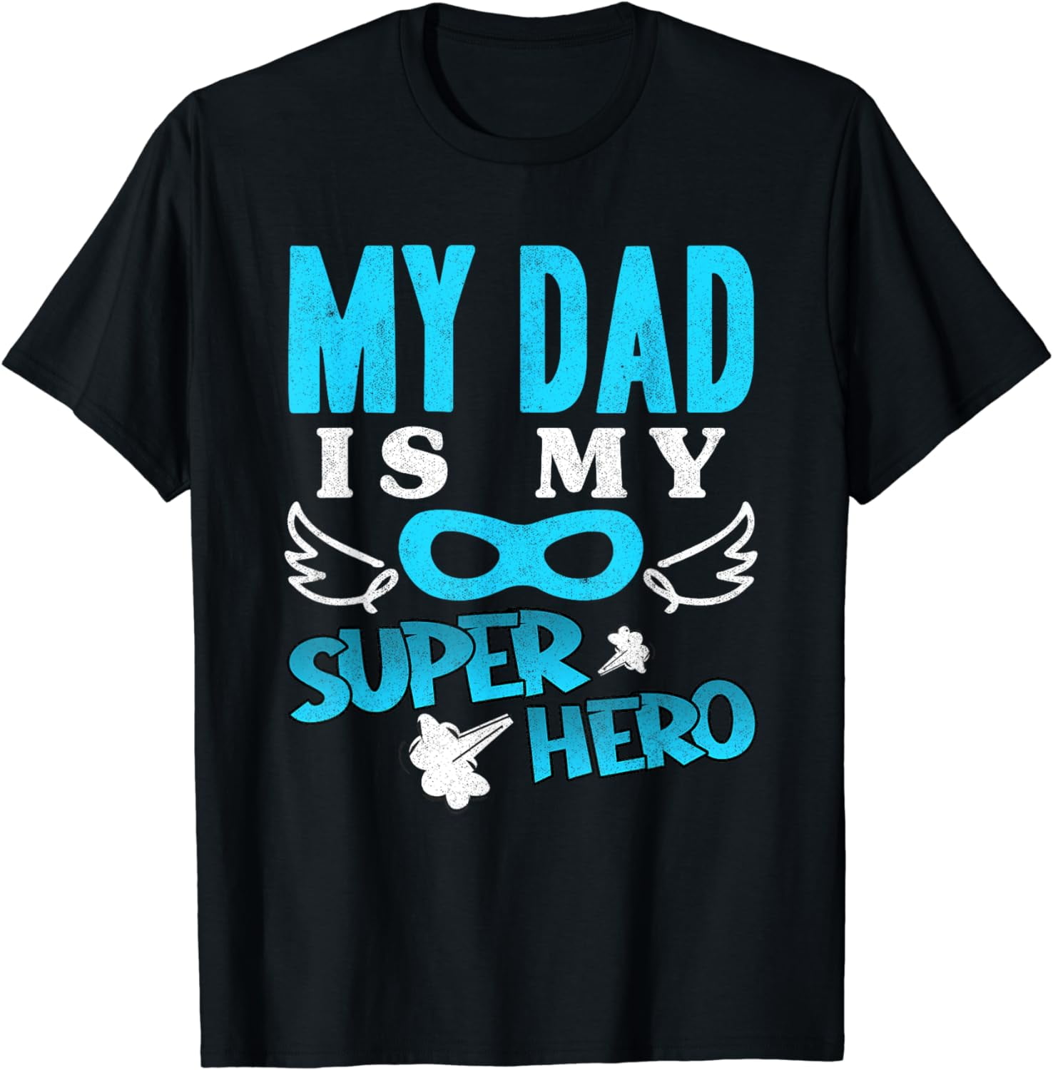 My Dad Is My Super Hero Daddy Father's Day Hero Toddler Boy T-Shirt ...