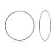 My Daily Styles 925 Sterling Silver Hoop Earrings for Women Lightweight ...