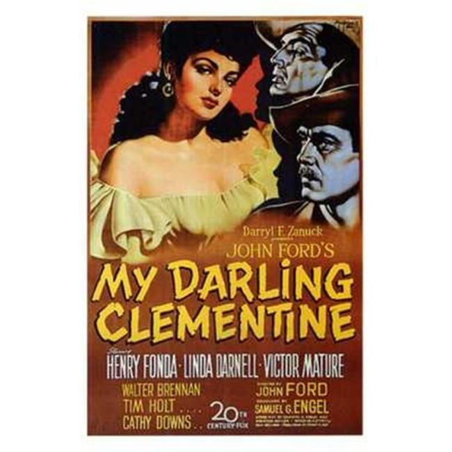 My Darling Clementine Movie Poster - 11 x 17 in. - Walmart.com