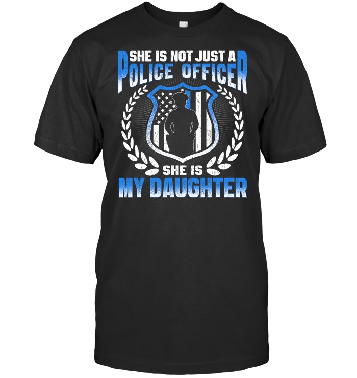 My Daughter Is A Brave Police Officer Proud Police Mom Dad Police T ... My Daughter Is A Brave Police Officer Proud Police Mom Dad Police T ...