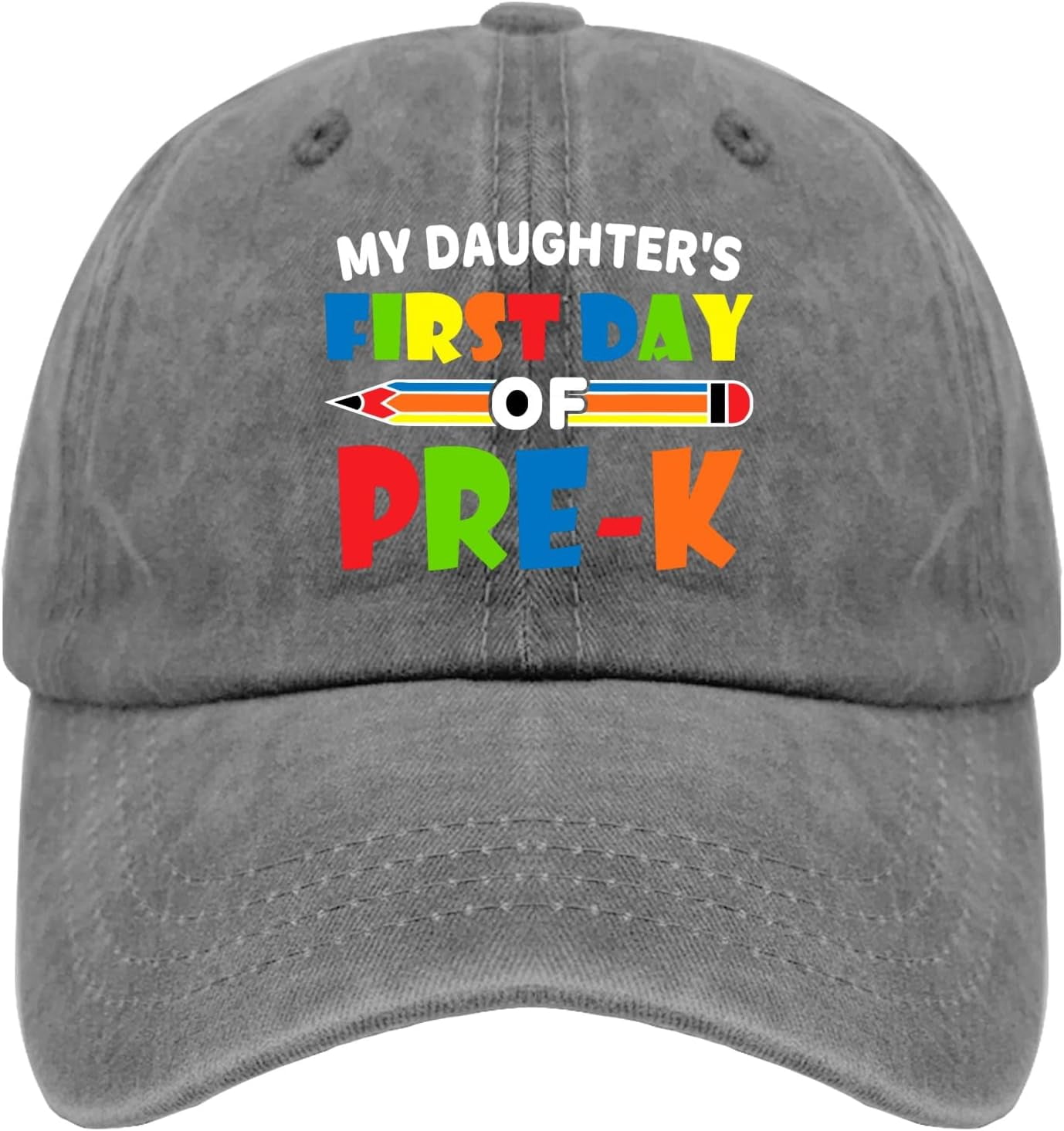 My Daughter's First Day of School Tees Pre-k Hat Blue Hat Gifts for ...