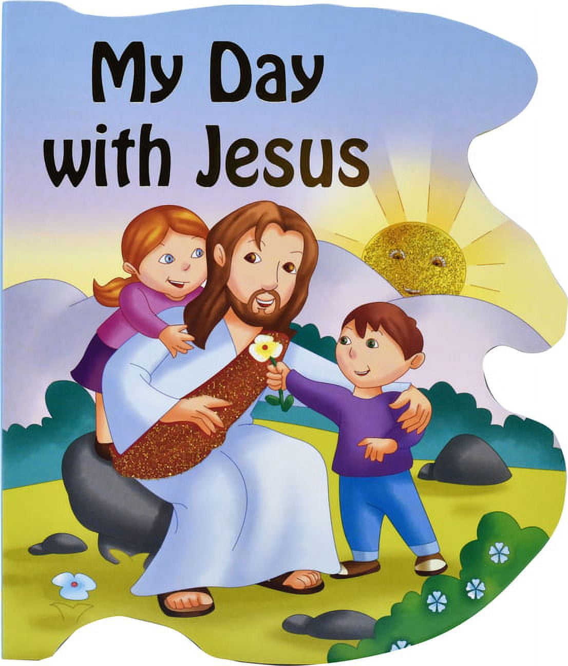 St. Joseph Sparkle Books My Day with Jesus, (Board Book) - Walmart.com