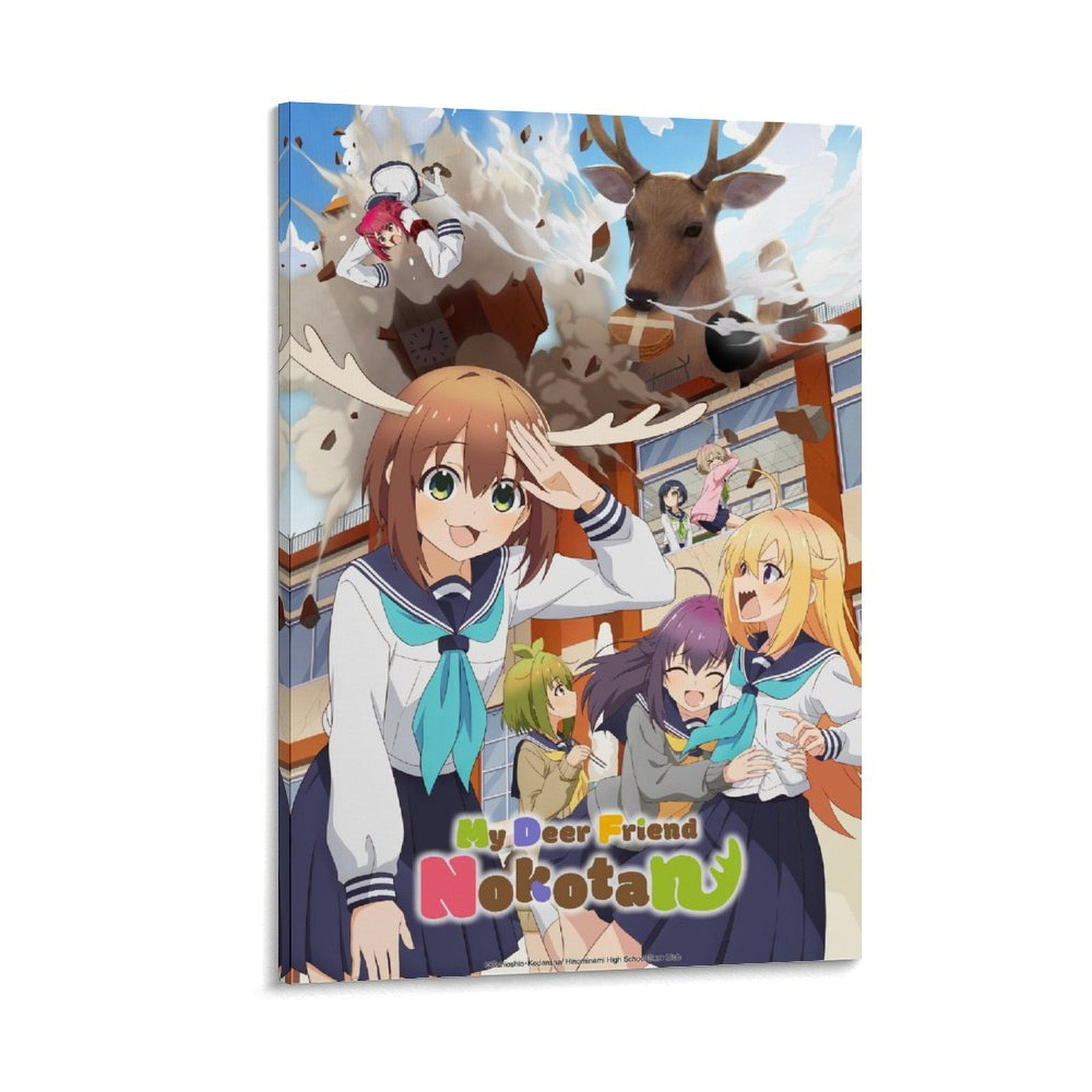 My Deer Friend Nokotan Anime Poster Canvas Wall Art Painting Living ...