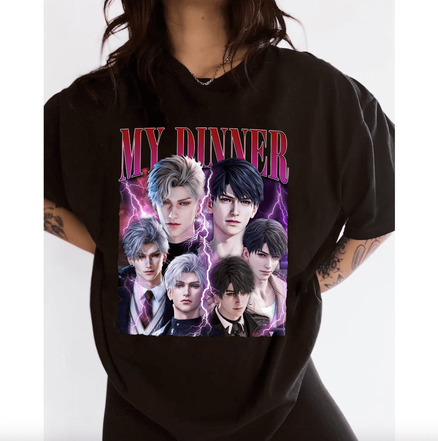 My Dinner Sylus Caleb Love And Deepspace T-Shirt, Sylus Caleb Otome ...