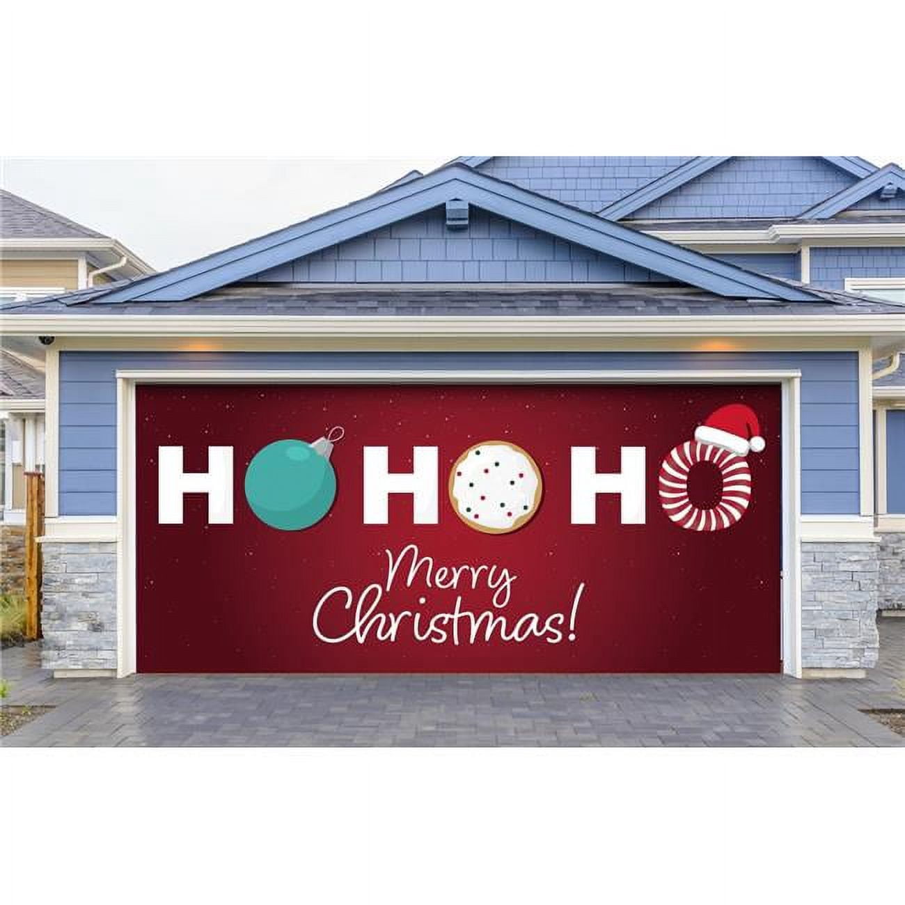 My Door Decor 285905XMAS-040 My Door Decor - Merry Christmas Ho Ho Ho ...