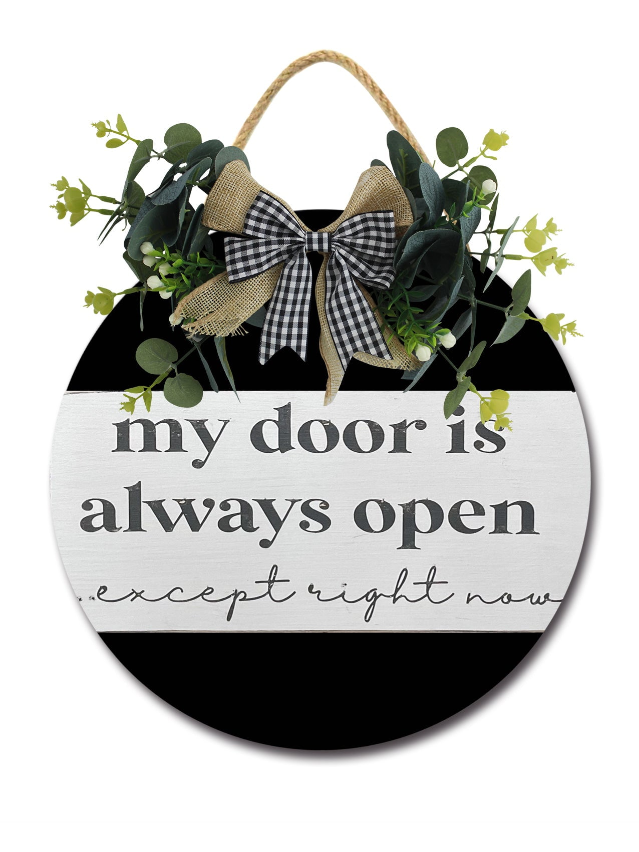My Door Is Always Open Sign Farmhouse Wood Sign Front Porch Decor ...
