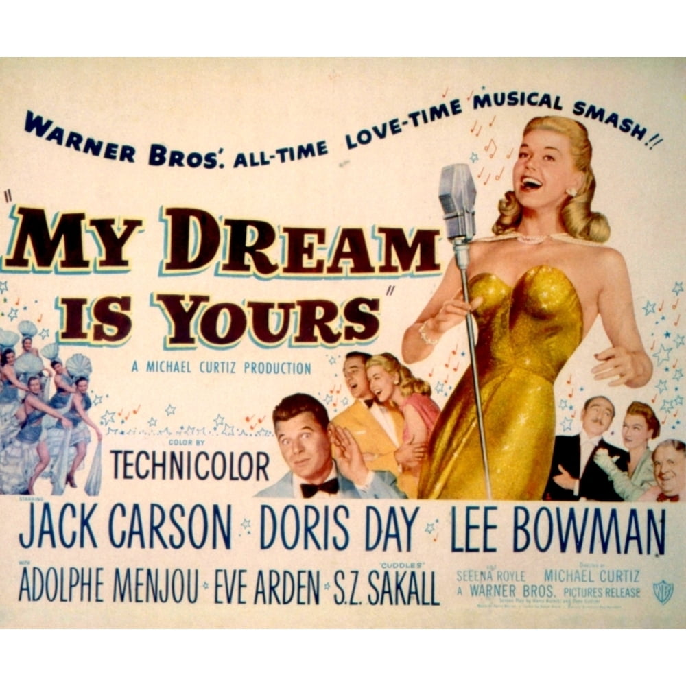 My Dream Is Yours Movie Poster Masterprint - Walmart.com