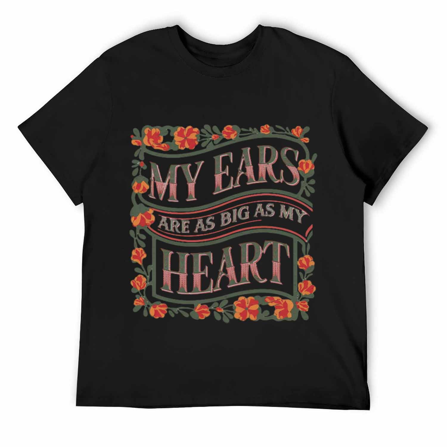 My Ears Are As Big As My Heart People Christian Revolution Finger Up T ...