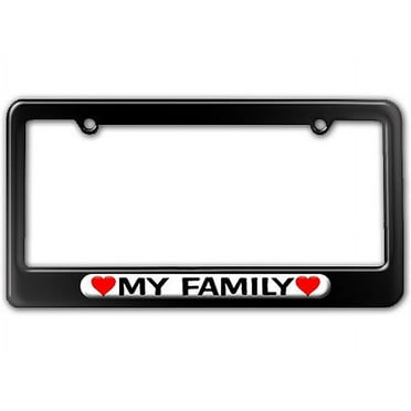 BACK OFF! License Plate Tag Frame, Multiple Colors - Walmart.com