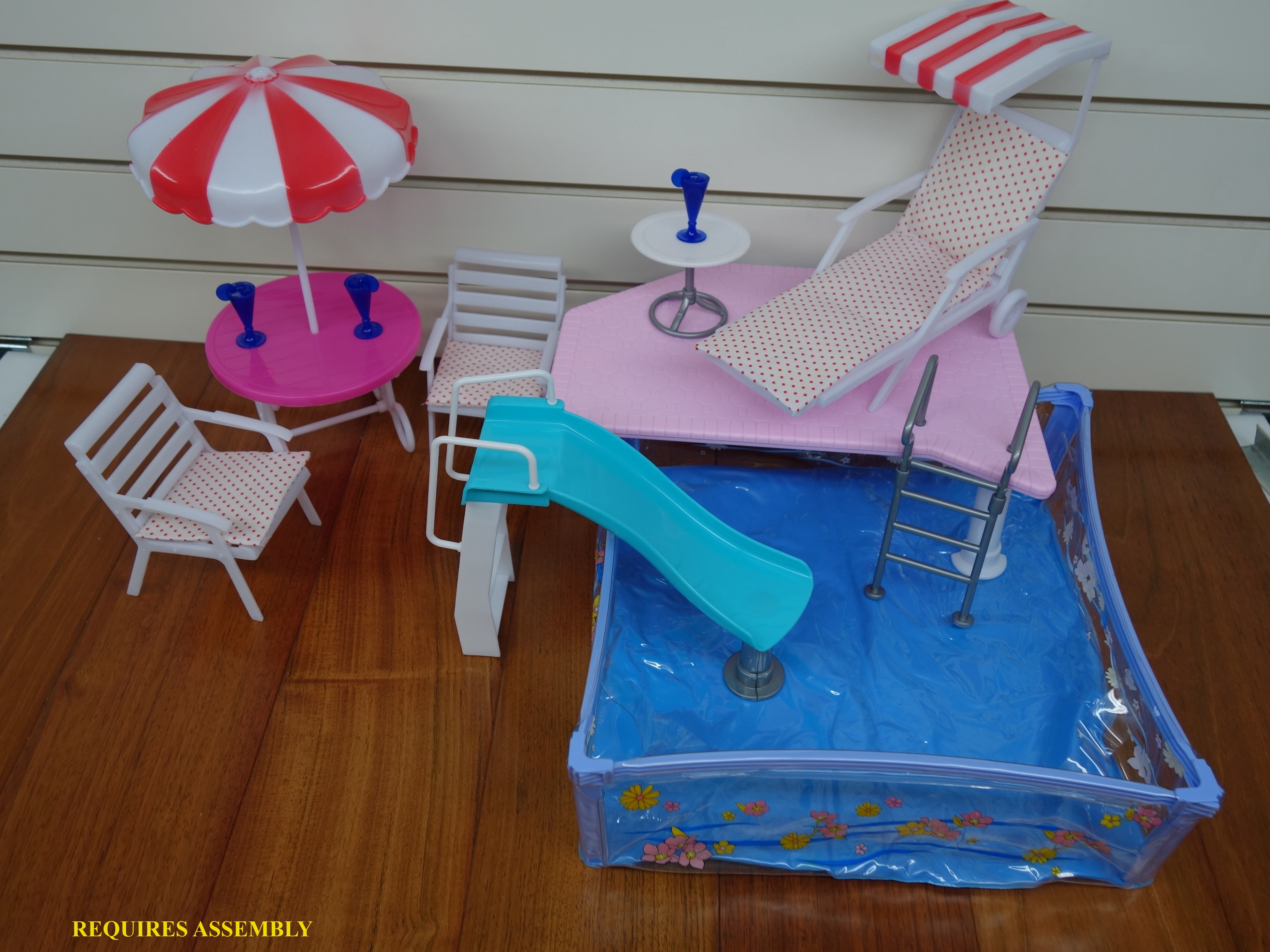 My Fancy Life Dollhouse Furniture - Summer Resort Swimming Pool Set ...