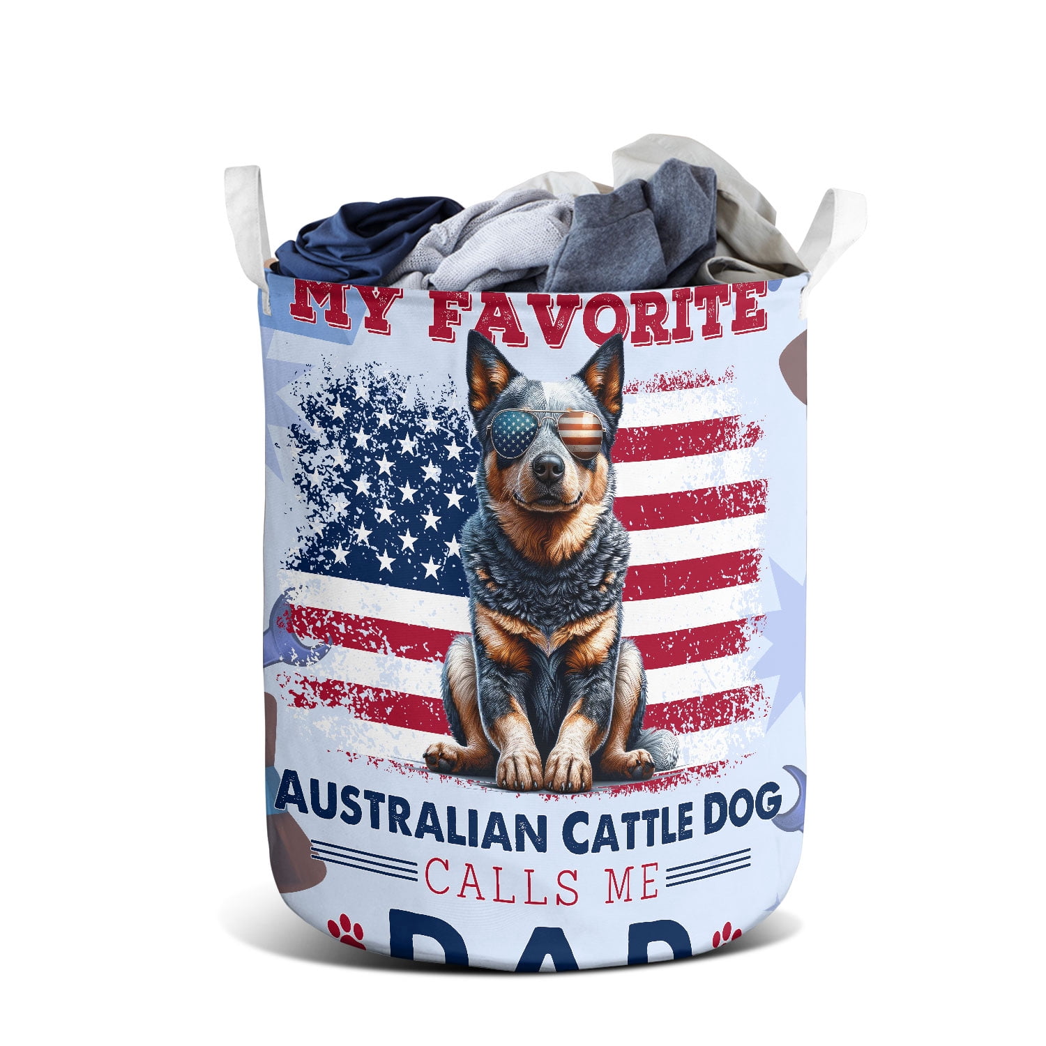 My Favorite Australian Cattle Dog Calls Me Dad. Happy Father's Day ...
