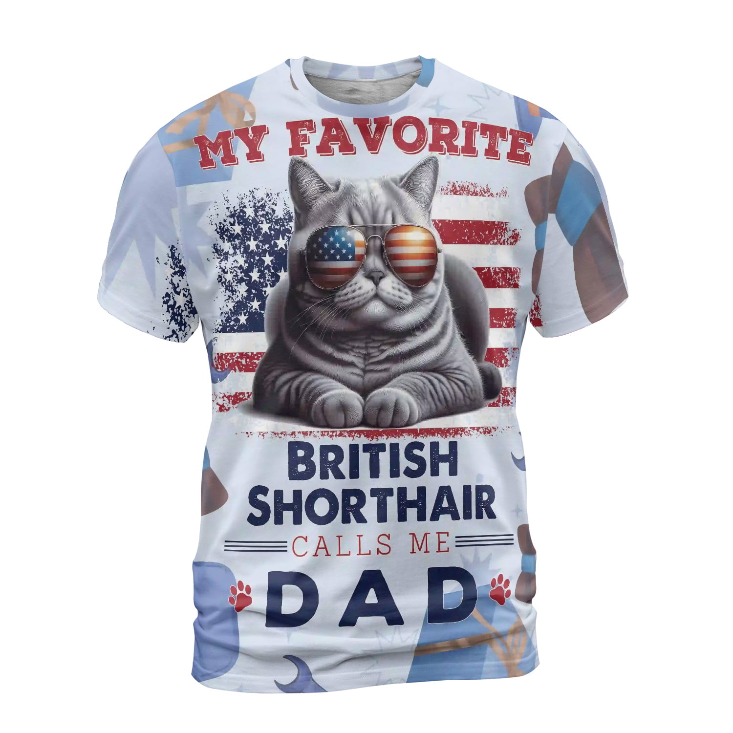 My Favorite British Shorthair Calls Me Dad. Happy Father's Day All Over ...