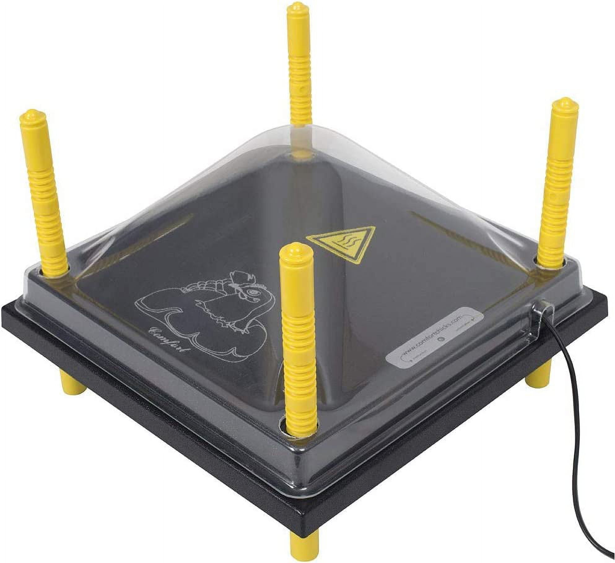 My Favorite Chicken Chick Brooder Heating Plate & Anti-Roost Cone Set ...