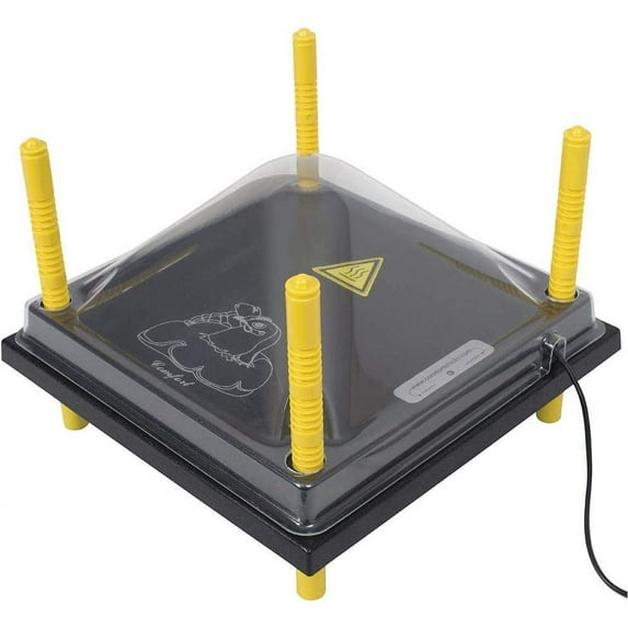 My Favorite Chicken Chick Brooder Heating Plate & Anti-Roost Cone Set ...