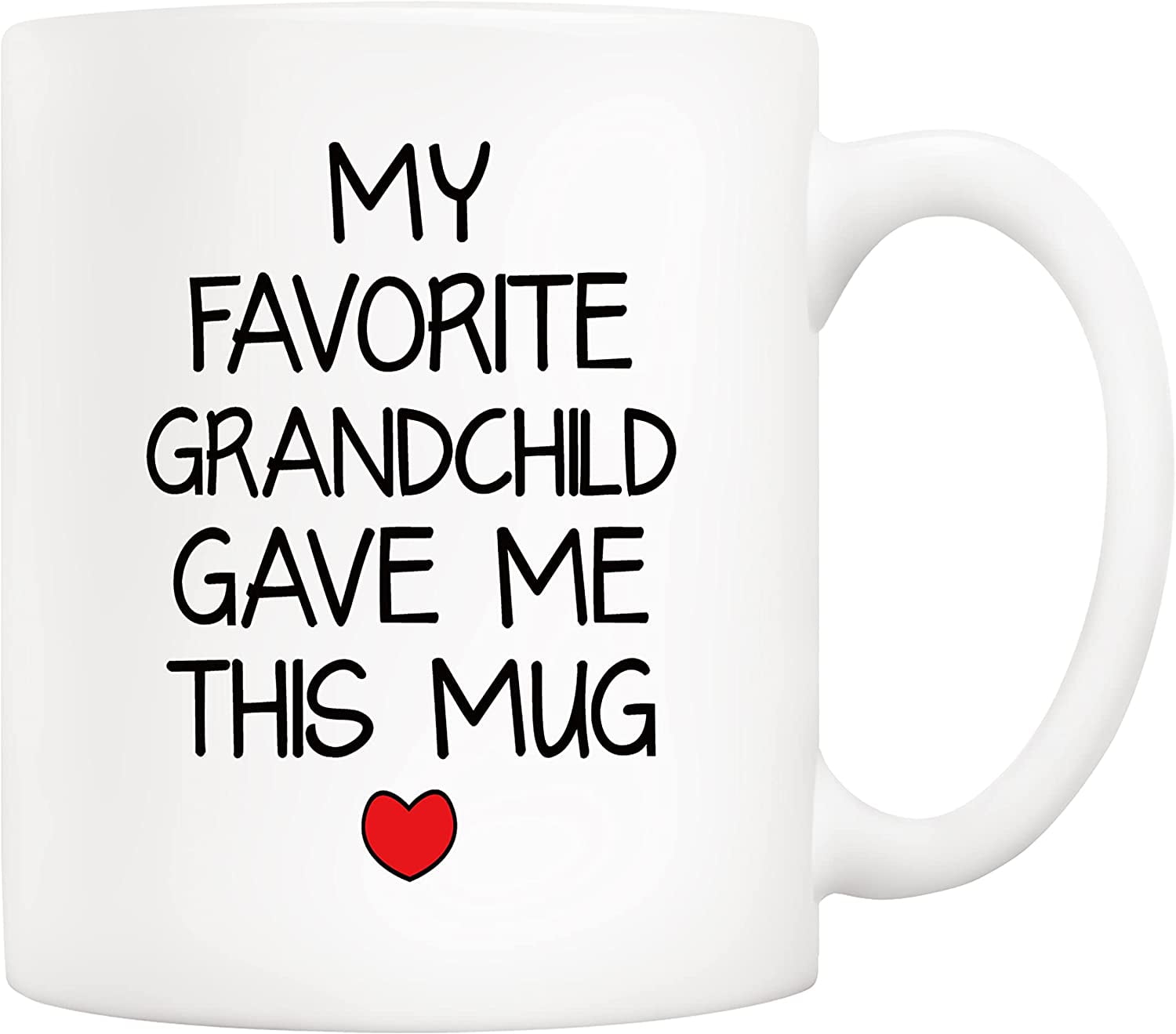 My Favorite Grandchild Gave Me This Mug Christmas Gifts, Grandpa ...