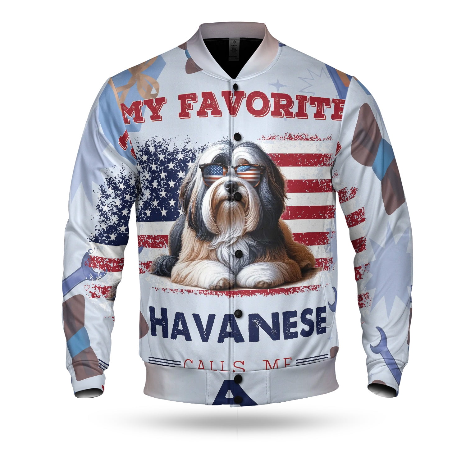 My Favorite Havanese Calls Me Dad. Happy Father's Day All Over Print 3D ...