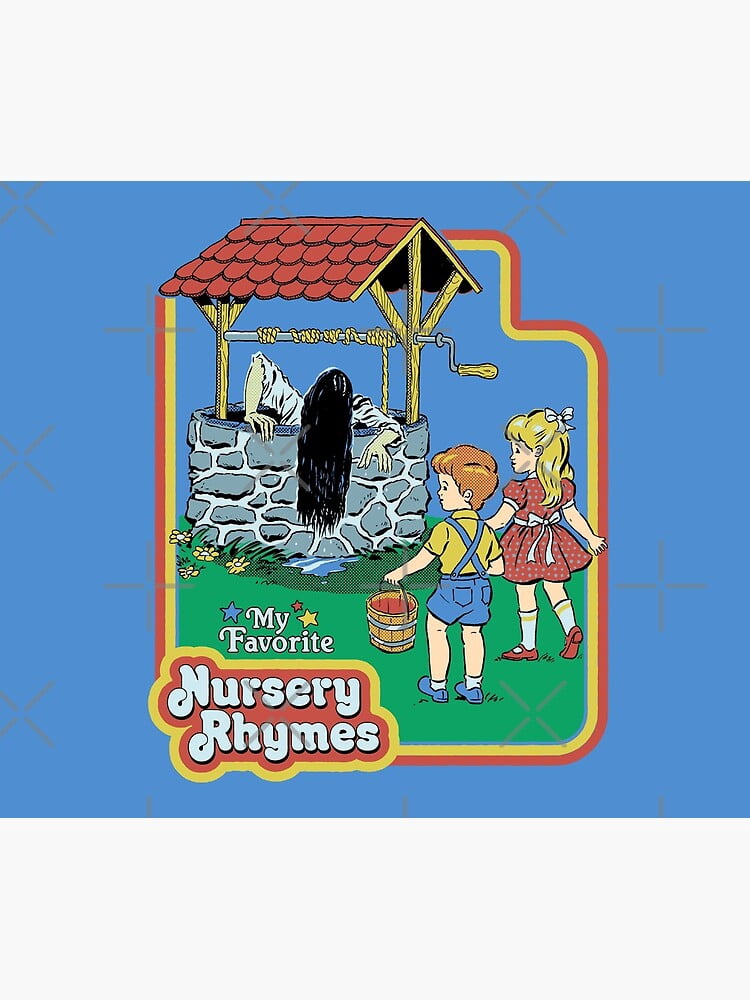 My Favorite Nursery Rhymes Poster Framed-unframed - Walmart.com