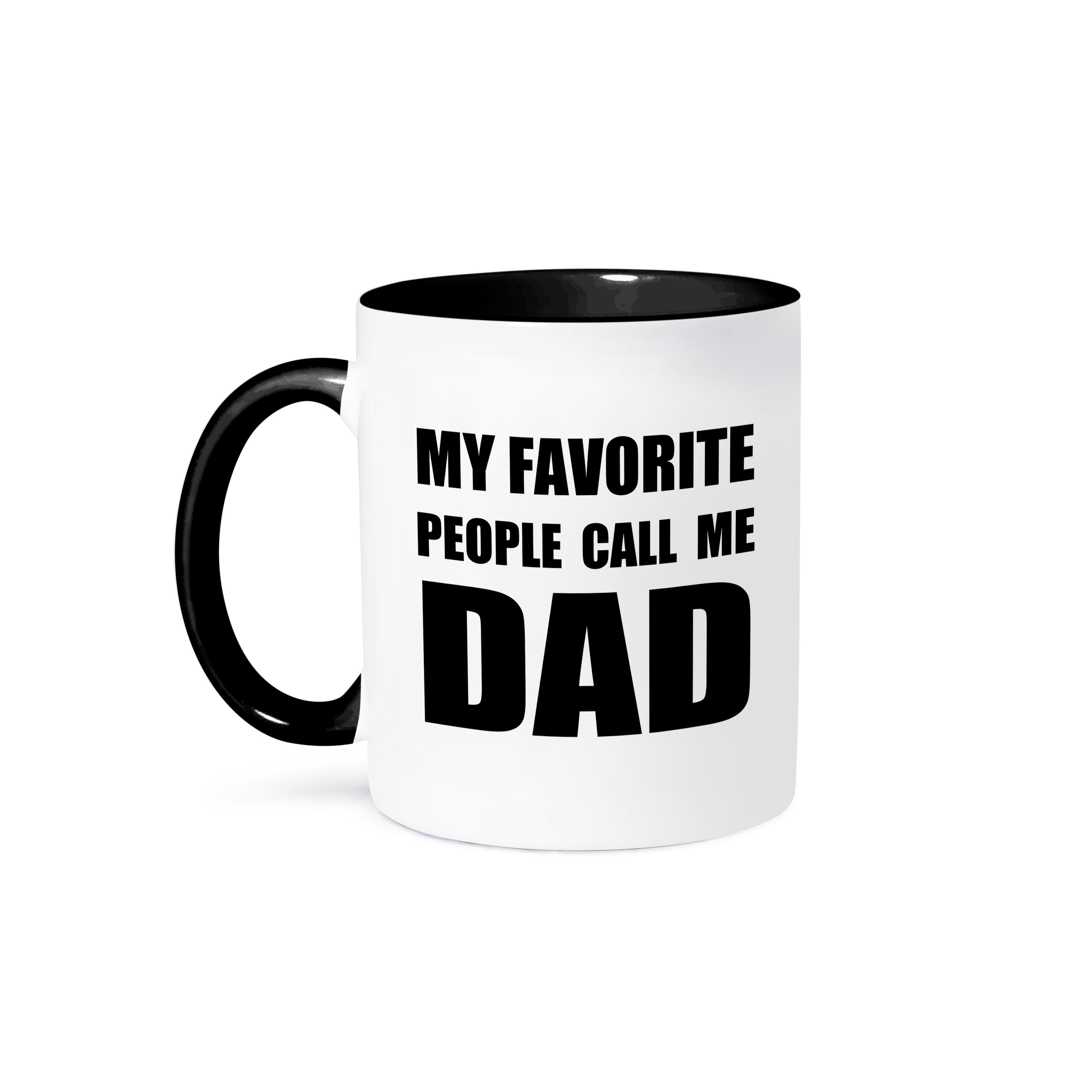 3dRose, My Favorite People Call Me Dad - fun black text design for a ...