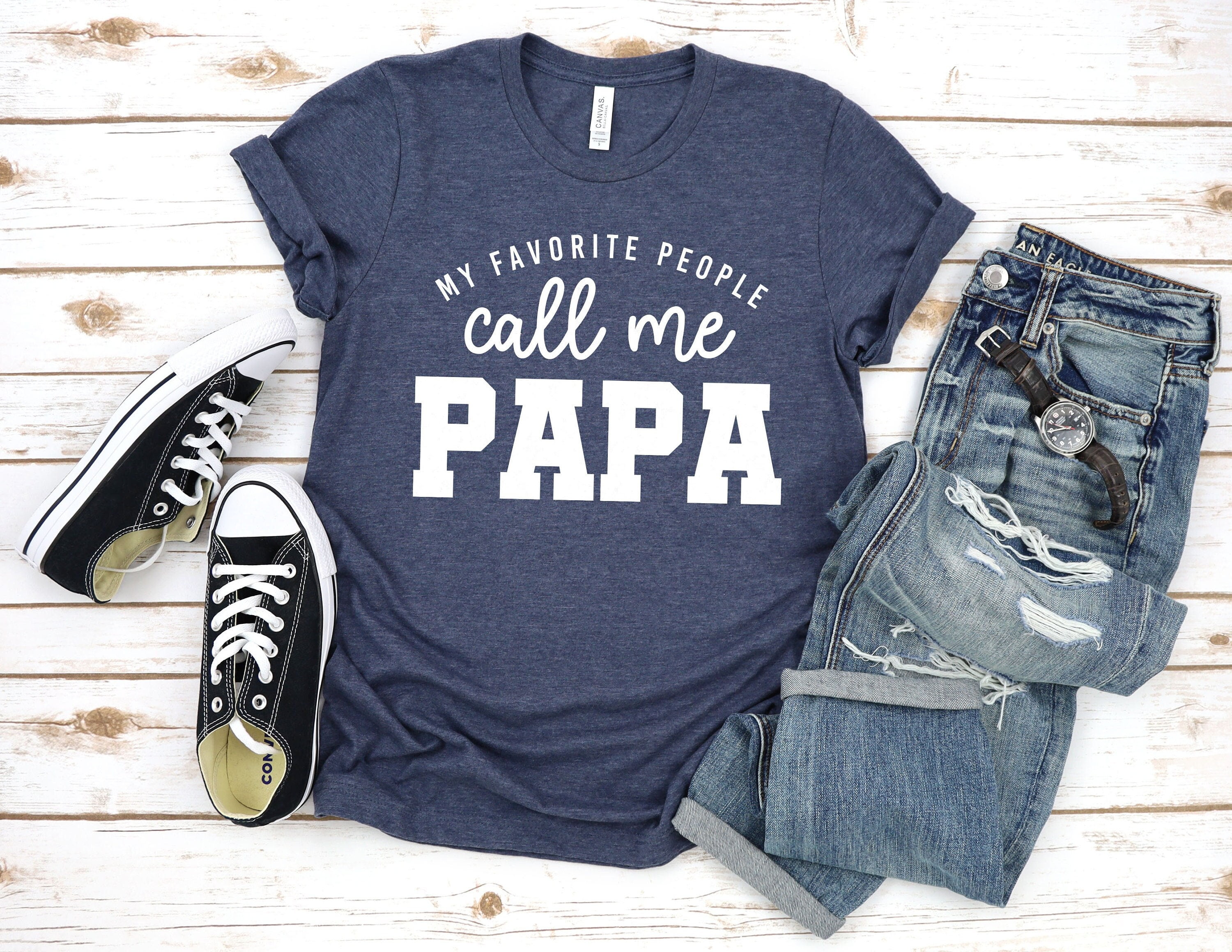 My Favorite People Call Me Papa Shirt Papa Shirt Funny Papa Shirt Gift ...