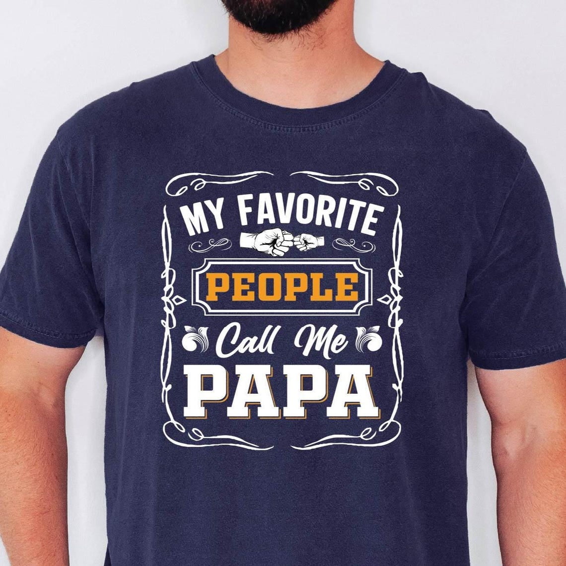 My Favorite People Call Me Papa Shirt, Papa T Shirt, Papa T-Shirt ...