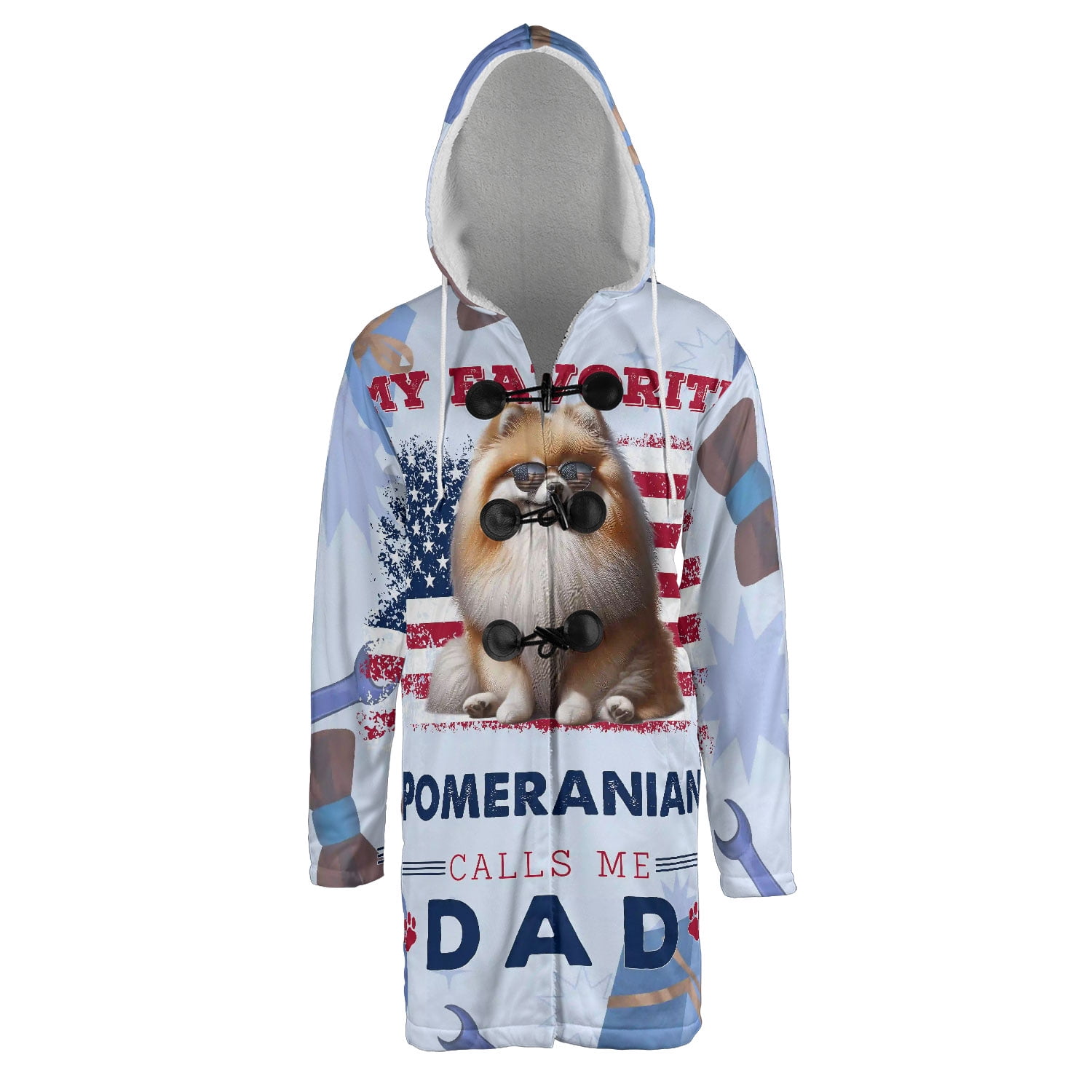 My Favorite Pomeranian Calls Me Dad. Happy Father's Day All Over Print ...