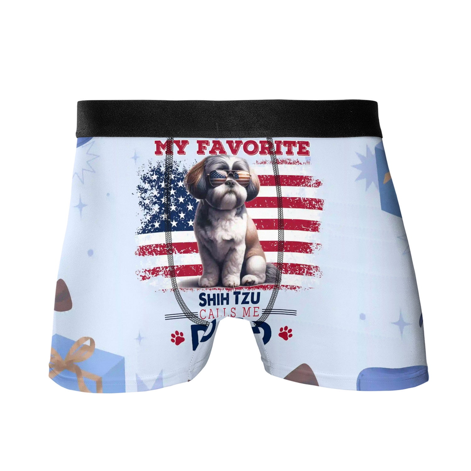 My Favorite Shih Tzu Calls Me Dad. Happy Father's Day All Over Print ...