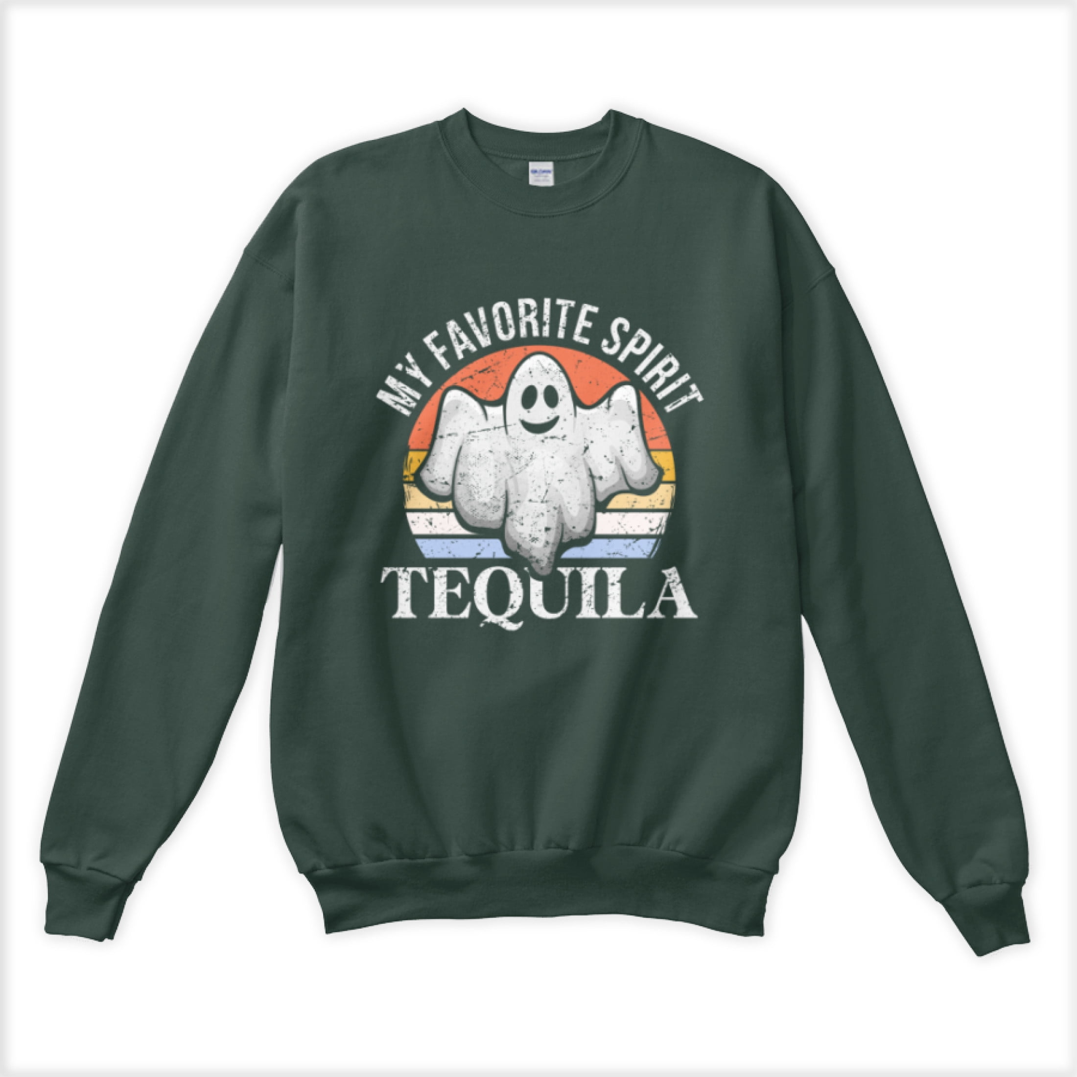My Favorite Spirit Tequila Funny Halloween Ghost Drinking Party ...