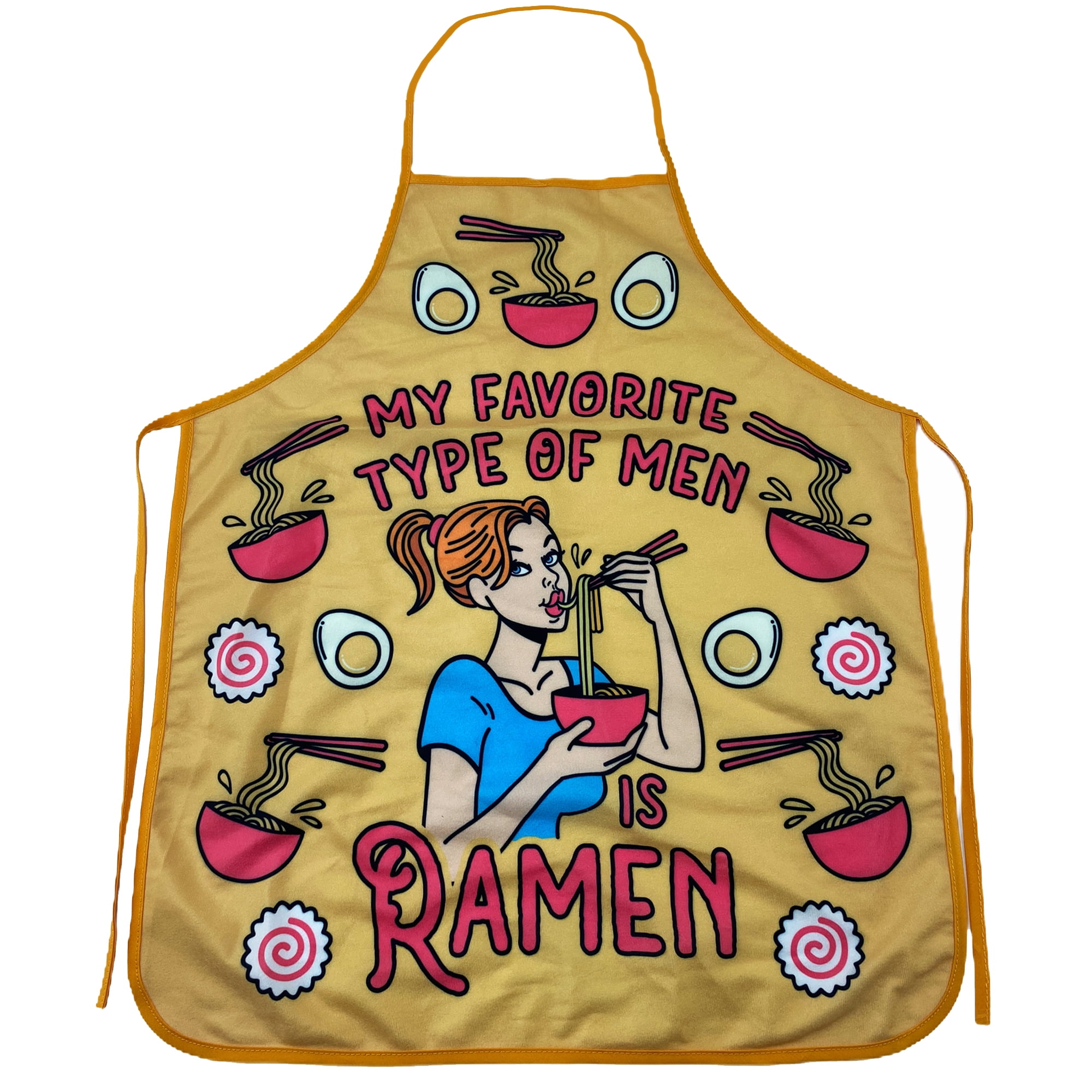 My Favorite Type Of Men Is Ramen Funny Noodles Graphic Novelty Kitchen ...
