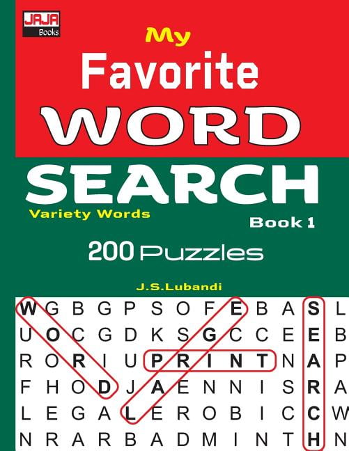 My Favorite Word Search Book: 200 Puzzles, Series Bahrain | Ubuy