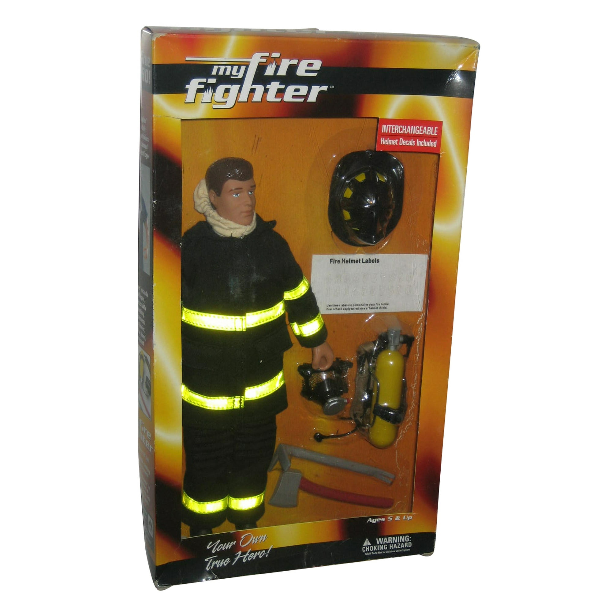 Firefighter In Action