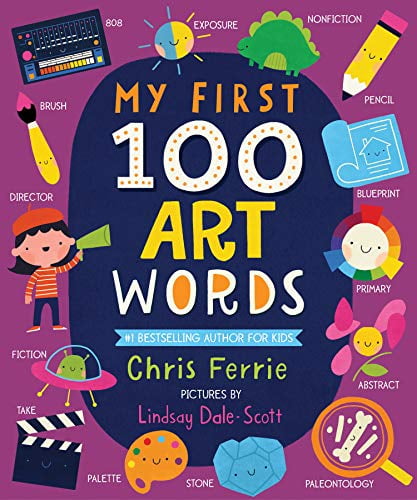 My First 100 Art Words - Walmart.com