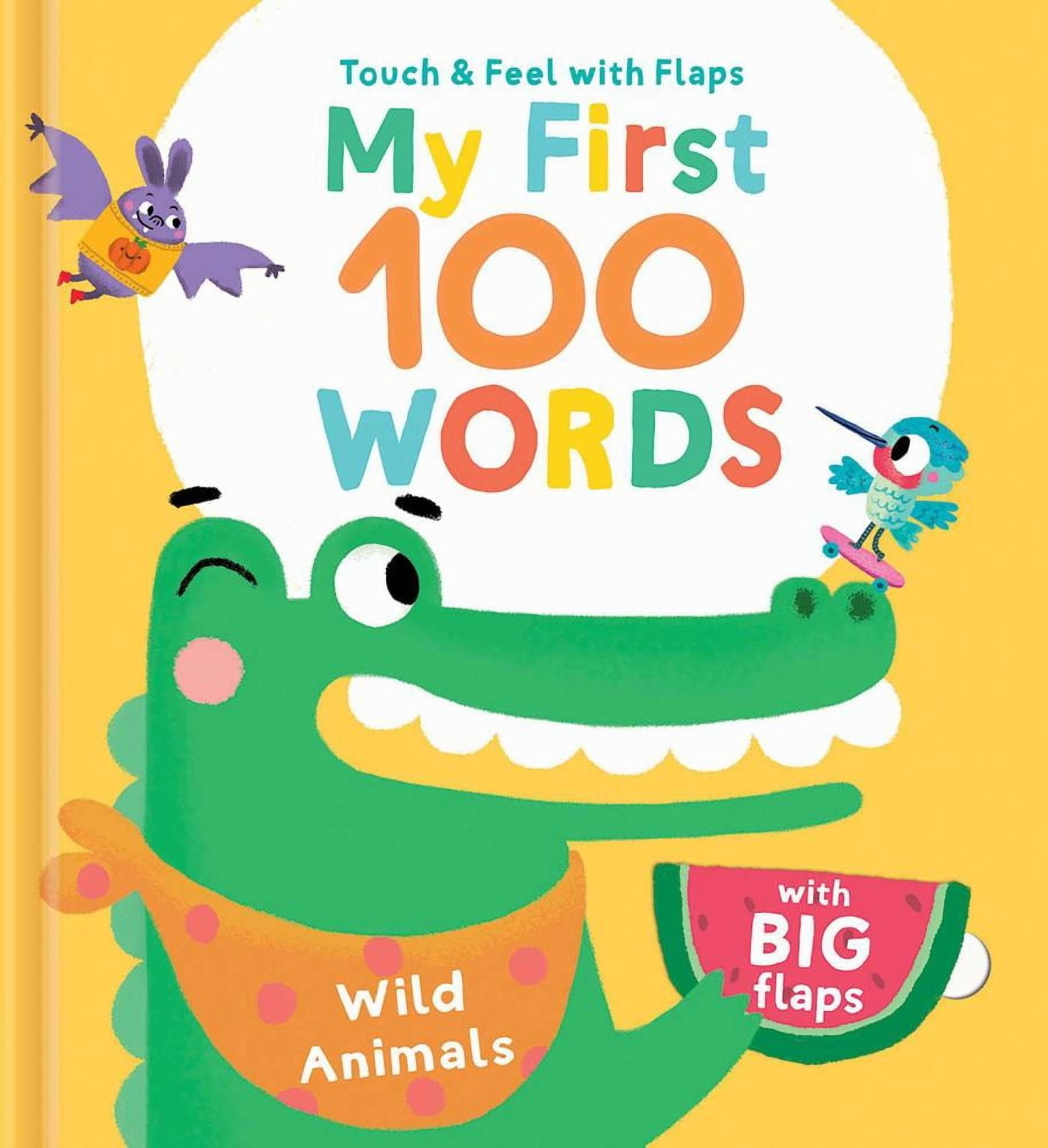 My First 100 Words Touch and Feel with Flaps - Wild Animals (Board Book ...