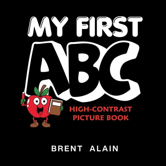 High-Contrast Baby Books My First ABC: High-Contrast Picture Book for ...