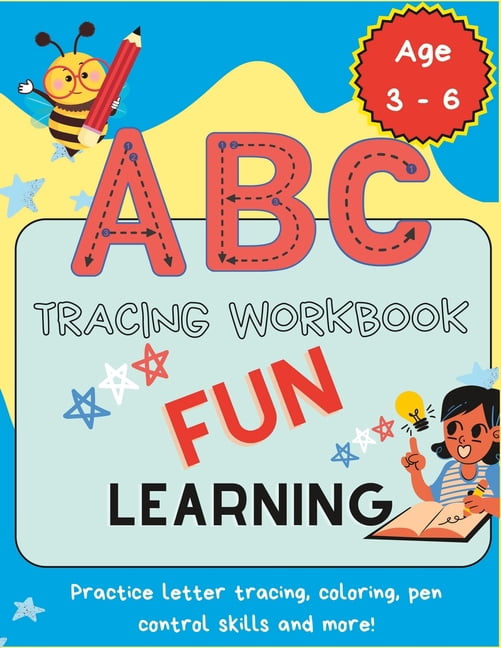 My First ABC Tracing Books: Fun Activities for Alphabet Tracing, Word ...