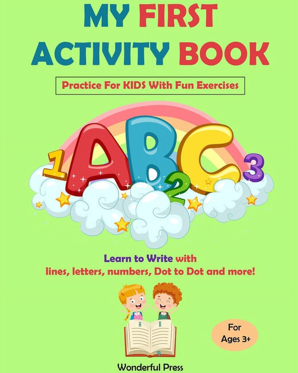 My First Activity Book: Practice For Kids With Fun Exercises: Learn to ...