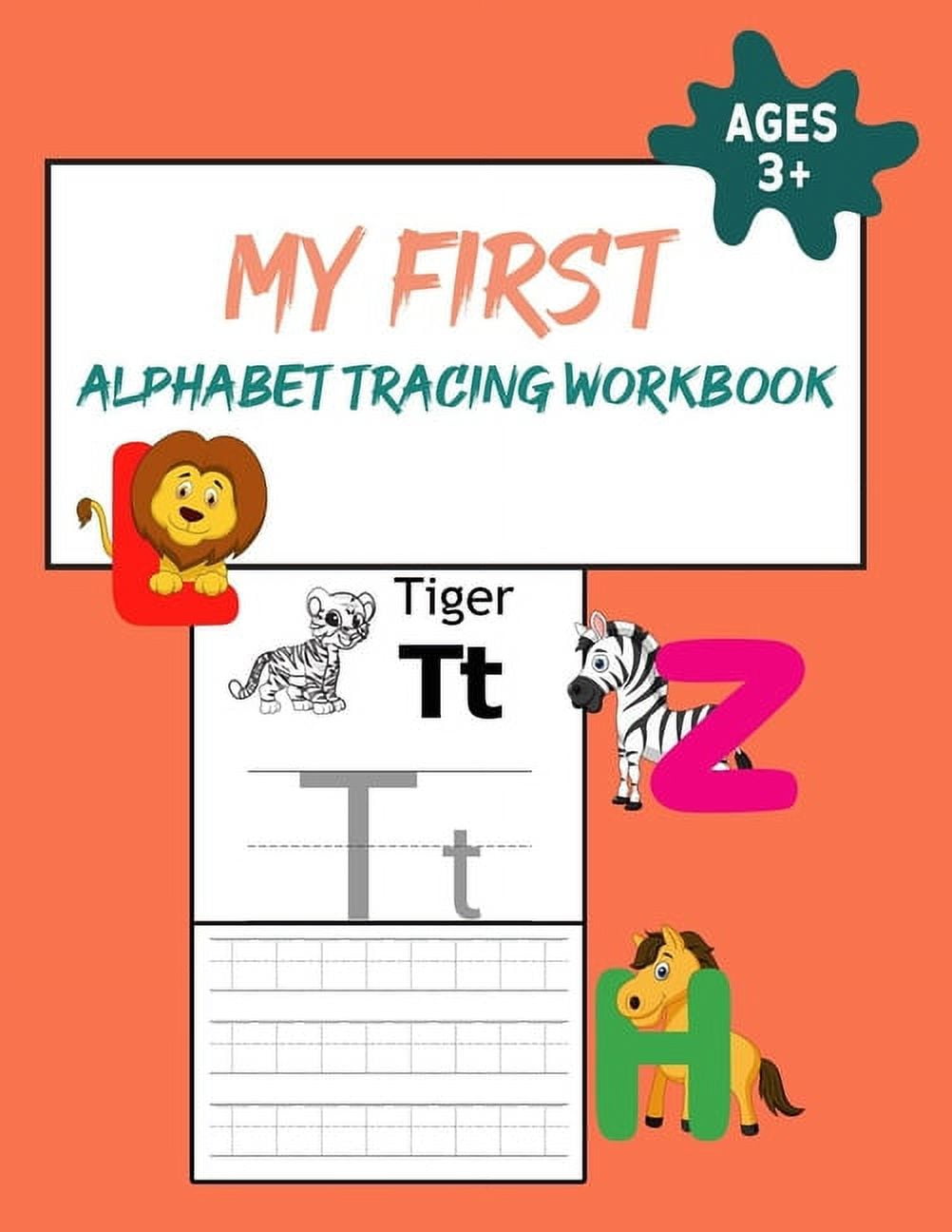 My First Alphabet Tracing Workbook: Practice for Kids with Pen Control ...