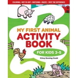 My First Animal Activity Book : For Kids 3-5 (Paperback) - Walmart.com